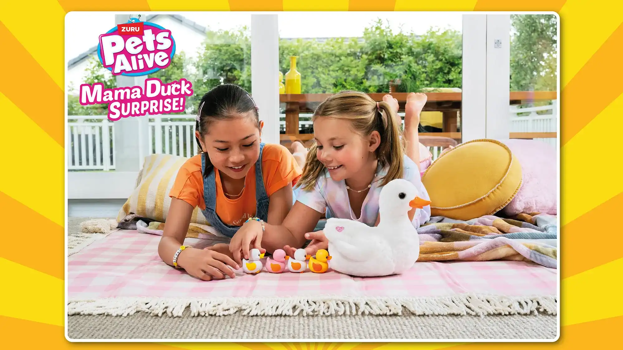 Pets Alive Mama Duck Website - Interactive developmental toy